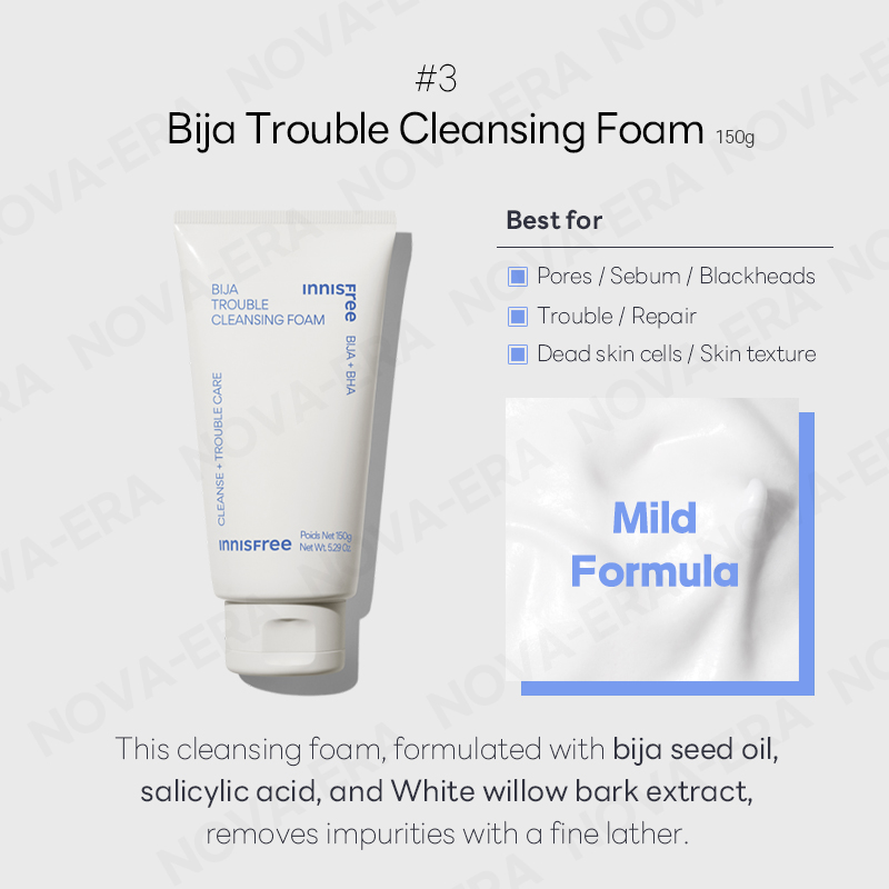 [NOVA-ERA] INNISFREE Volcanic BHA Green Tea Amino Bija Trouble ...