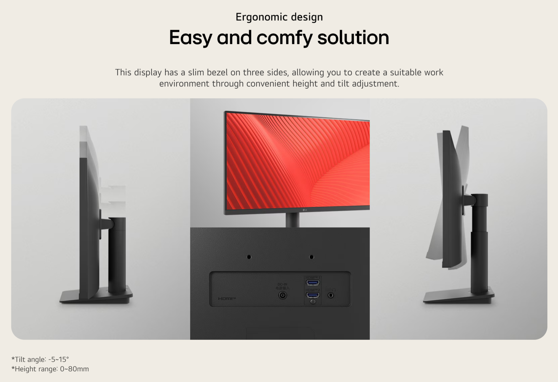 LG 27" IPS Full HD 100Hz Monitor with OnScreen Control and Built-In ...