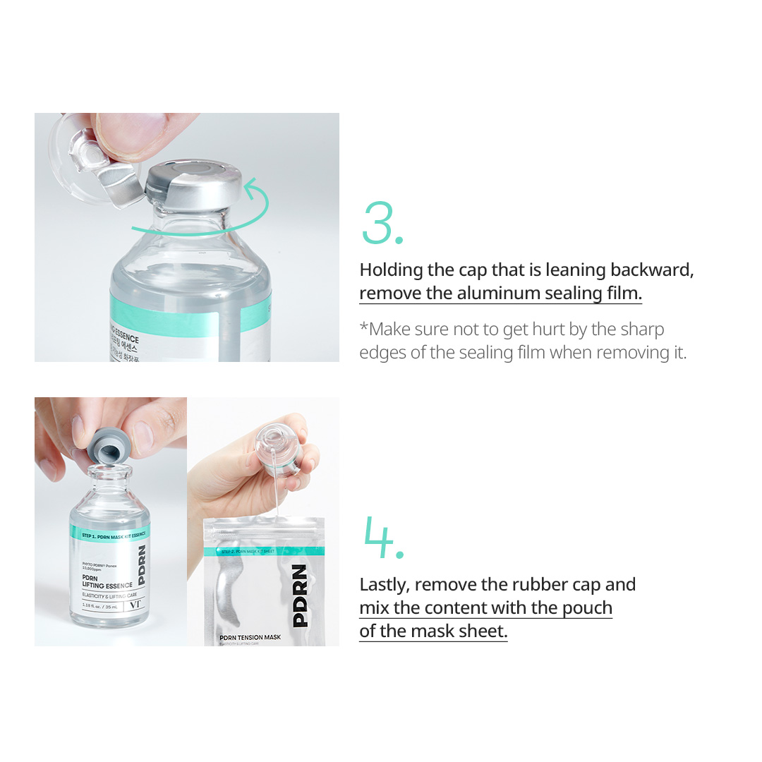 [VT] PDRN bundle set (Reedle shot 100, PDRN Essence, Cream, Mask kit) [Official Flagship ...