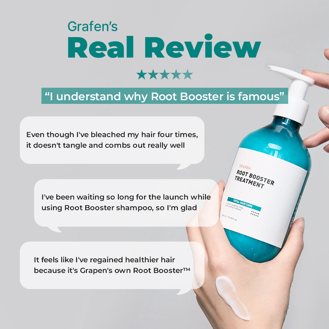 [GRAFEN] Root Booster Treatment 300ml [Damaged Hair Bonding Care, Scalp ...