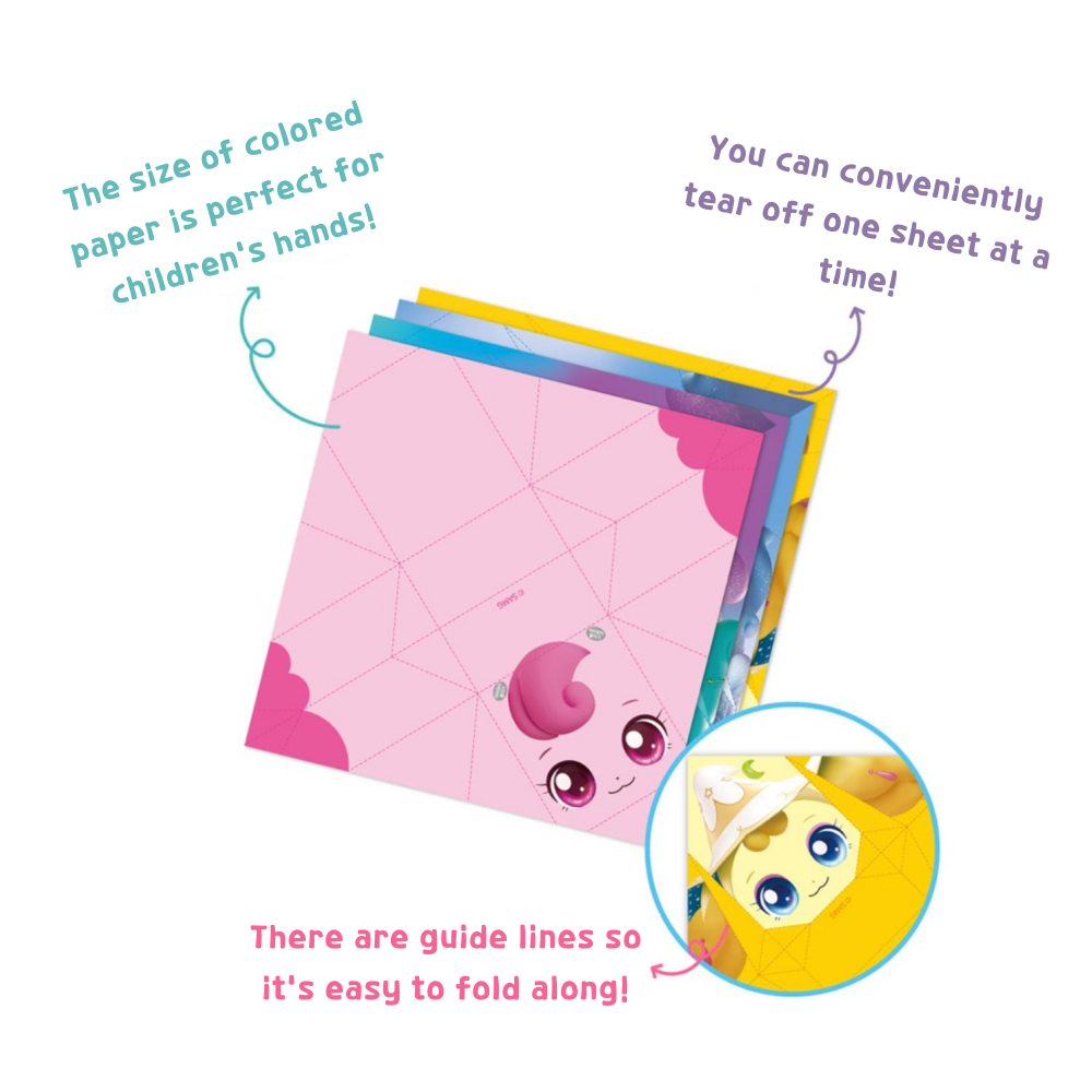 Season 5 Shooting Star Catch Teenieping Origami Papers Teenieping Face ...