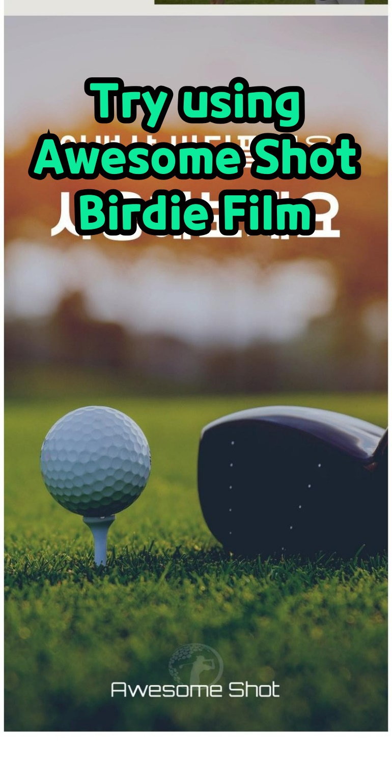 Awesome Shot Birdie Golf Film for Driver, Wood - 10 pcs | Shopee Malaysia