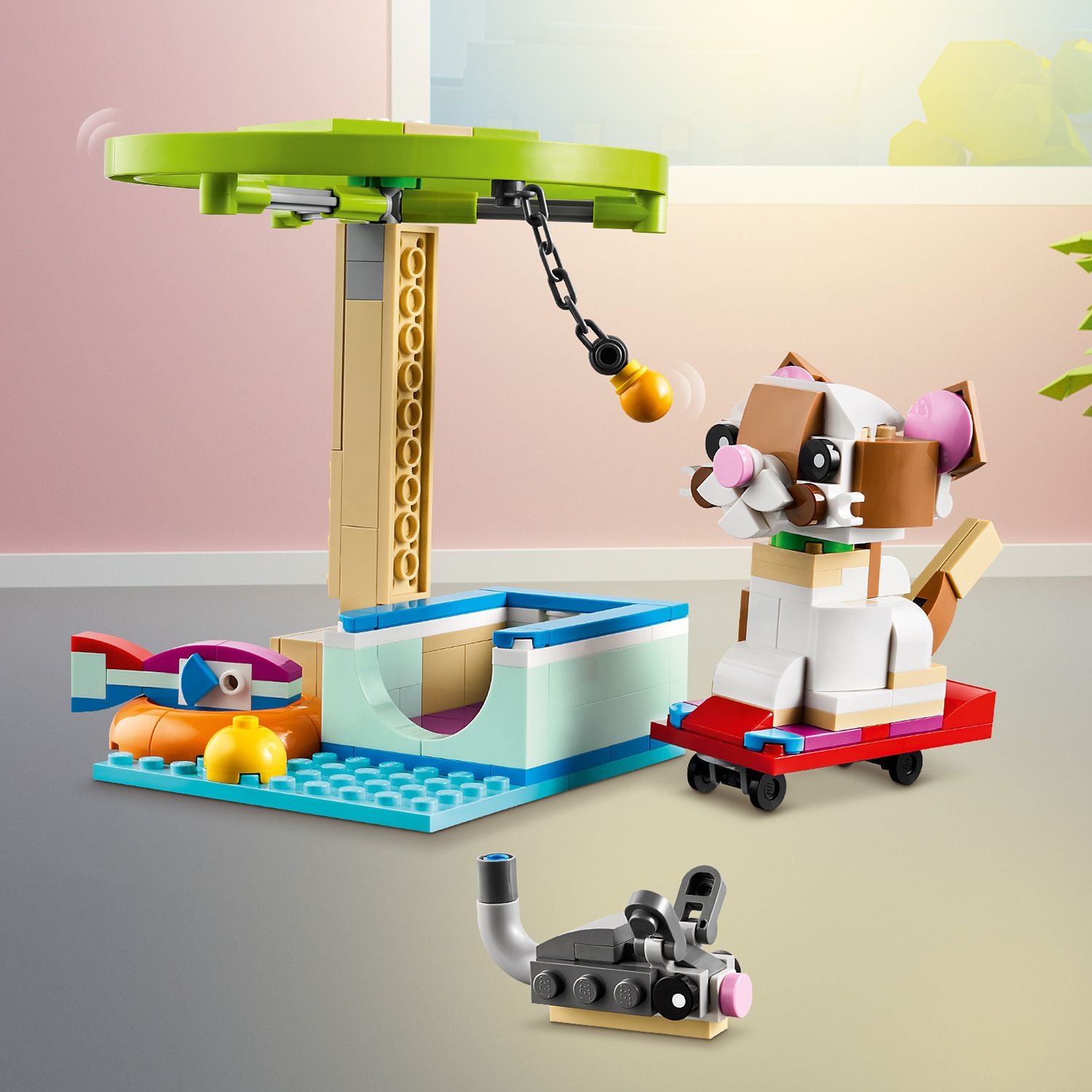 LEGO Creator 31155 Hamster Wheel 3in1 Animal Toy Set (416 Pieces ...
