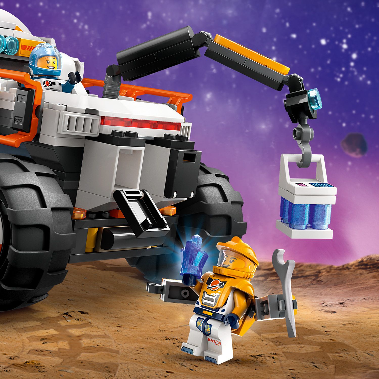 LEGO City 60432 Command Rover and Crane Loader Toy (758 Pieces ...