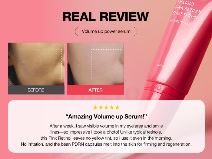 [MEDITHERAPY] Serum Filligio Retinol Merah Jambu Shot 30ml/ Volume Care ...