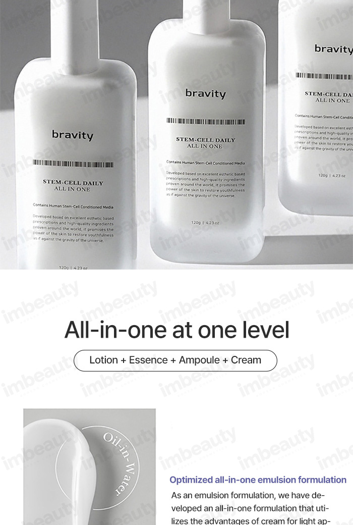 [BRAVITY] Stem-Cell Culture Medium Daily All In One 120g | Shopee Malaysia
