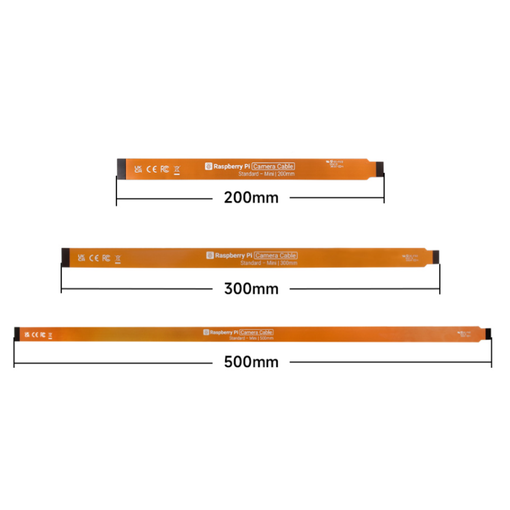 Raspberry Pi 5 Camera Cable (20cm/30cm/50cm) CSI FPC Flexible 22Pin To ...
