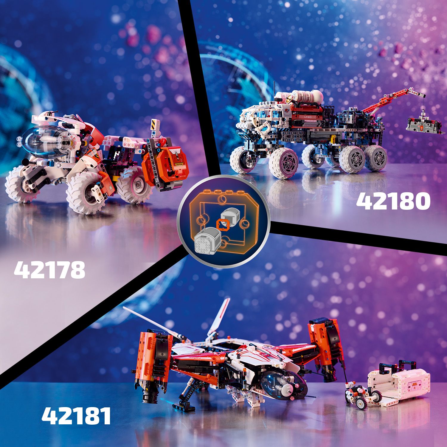 LEGO Technic 42180 Mars Crew Exploration Rover (1599 Pieces) | Shopee ...
