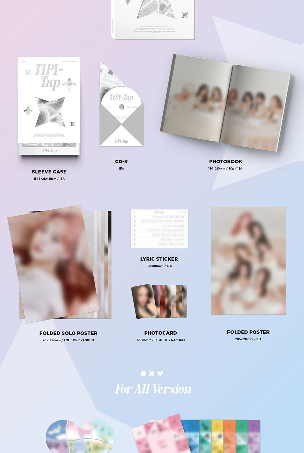 [3 SET POB] Kep1er [TIPI-TAP] 6th Mini Album (2nd Nov.2024) | Shopee ...
