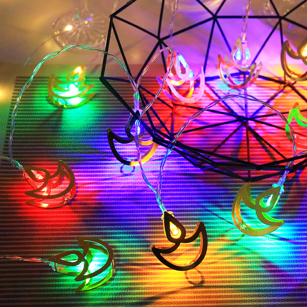 LED Deepavali Light 2M Diwali Led Fairy Light 10LED Battery powered ...