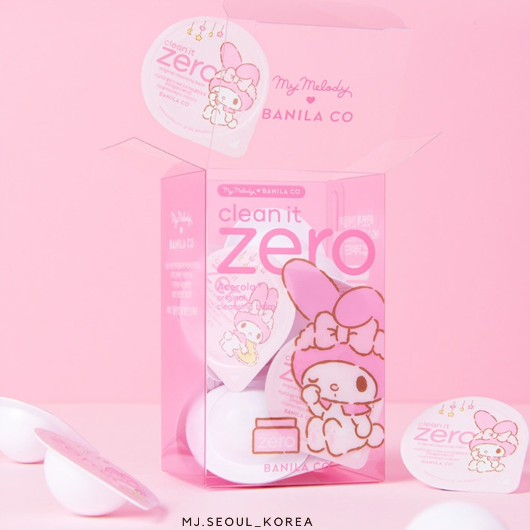 Banila Co Powerpuff Girls Clean it Zero Cleansing Balm Travel Kit 3ml× ...