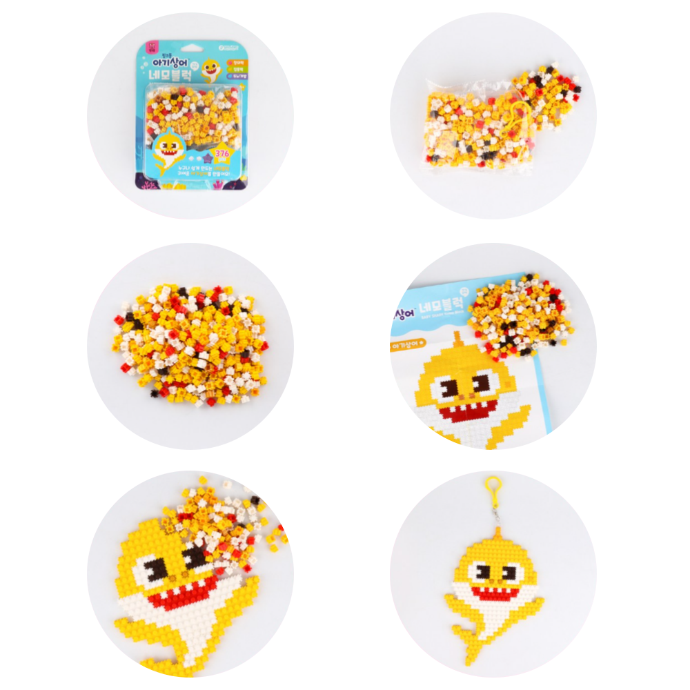 Pinkfong Baby Shark Block Mini Block Baby Shark Daddy Shark Mommy Shark ...