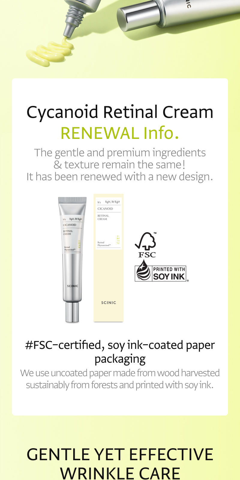 SCINIC Cicanoid Retinal Cream 30ml | Shopee Malaysia