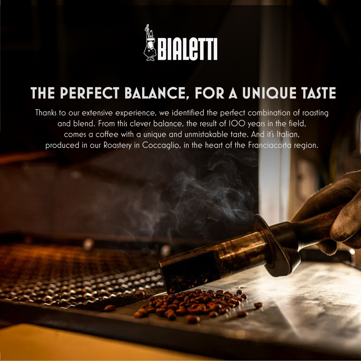 Bialetti Perfetto Moka Coffee Powder Ground Coffee Robusta Arabica ...