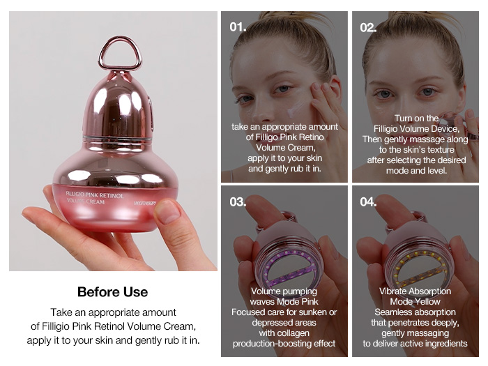 [MEDITHERAPY] Krim Filligio Volum Retinol Merah Jambu 50ml/ Volume Care ...