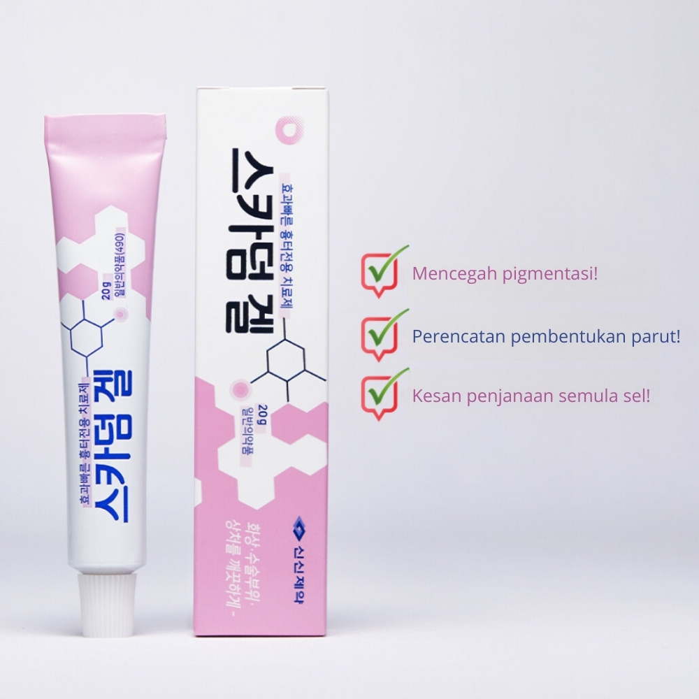 Scarderm Gel 20g - Acne Scar Treatment for Clear Skin, Dermatologist ...