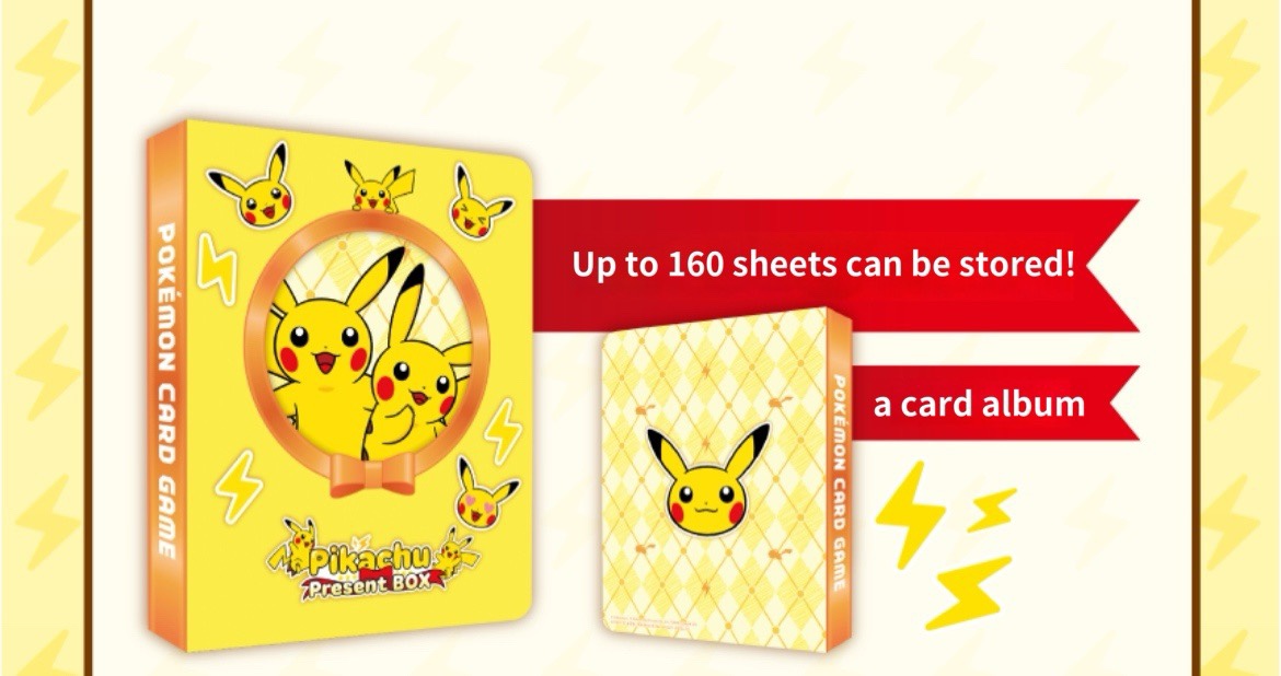 [Pokemon] Card Pikachu Present Box Surging Spark 10 Booster Packs Set ...