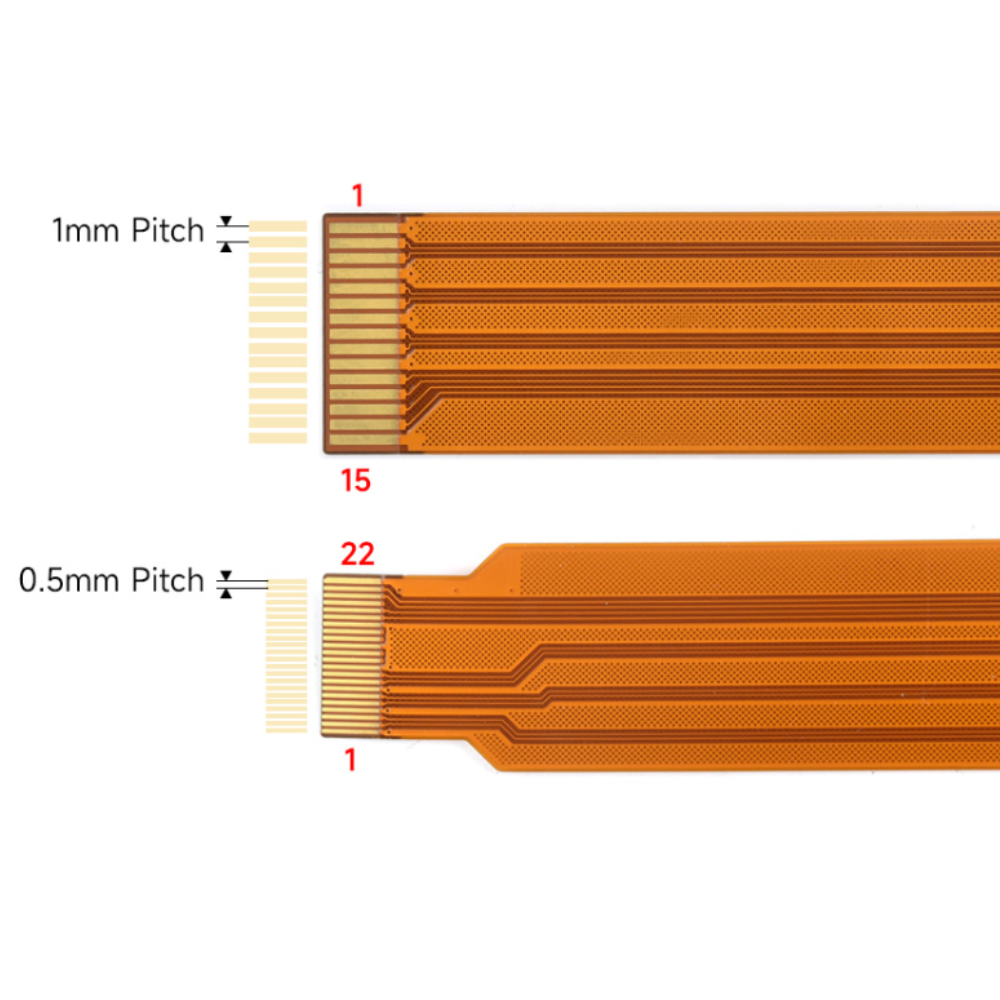 Raspberry Pi 5 Camera Cable (20cm/30cm/50cm) CSI FPC Flexible 22Pin To ...