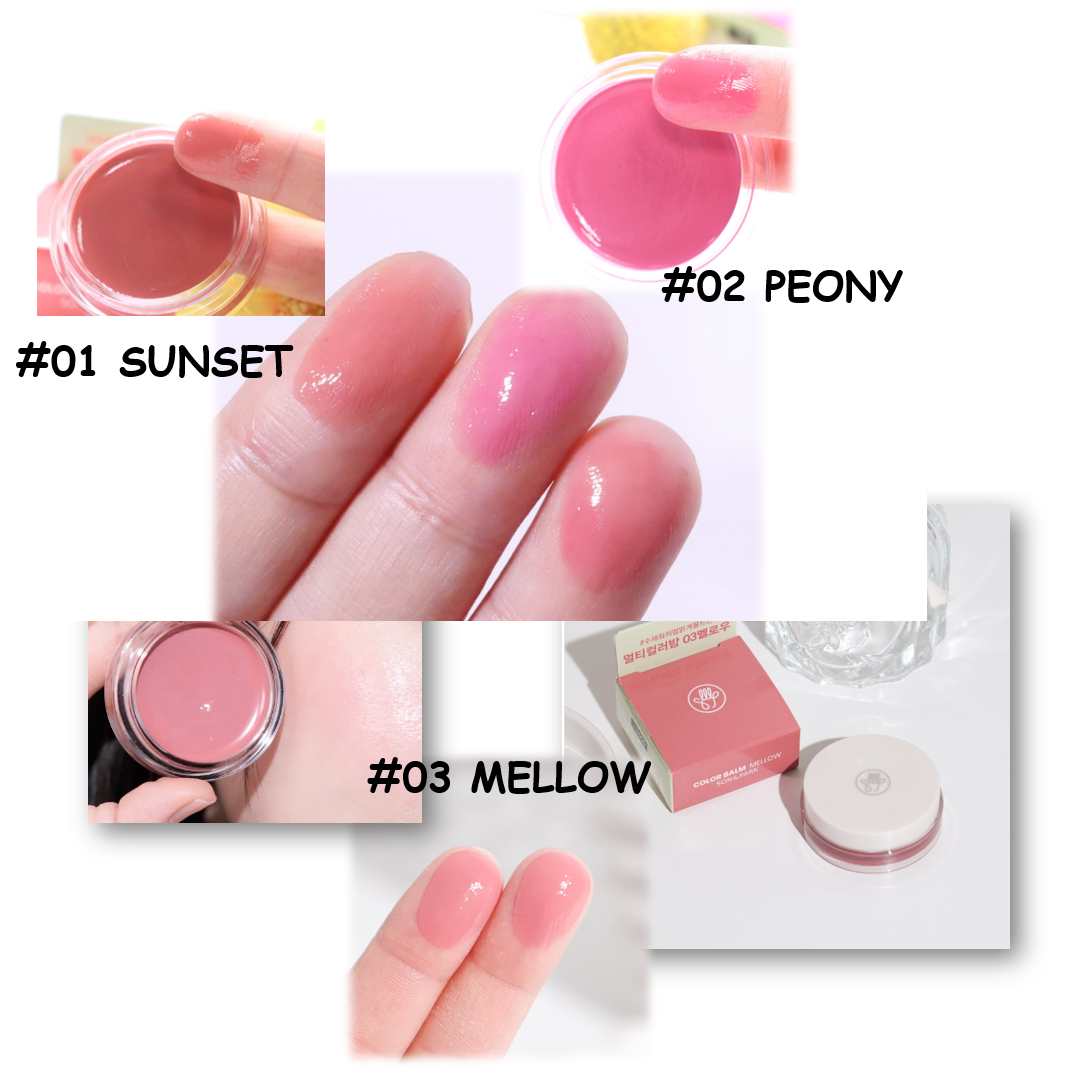 [SON&PARK] Daiso Son&Park Arti Spread Color Balm / Multi-use Colour Balm / Blush / 4g | Shopee ...