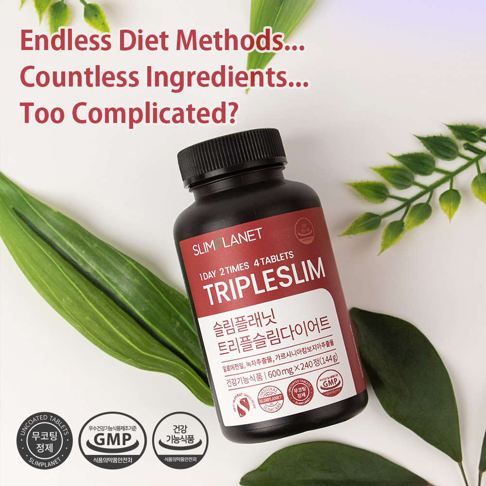 [Slimplanet] Weight Loss & Slimming Supplement - Tripleslim / Carb Blocker, Detox, Fat burner ...