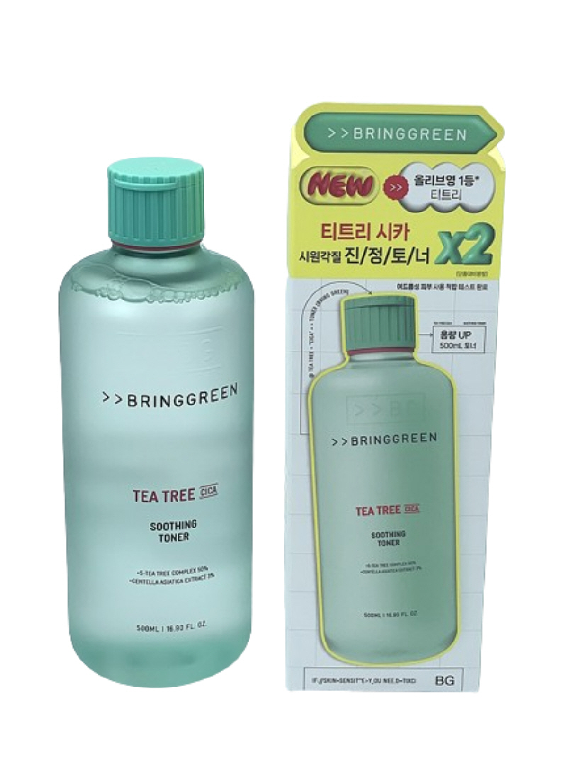 [Bring Green] Tea Tree Cica Soothing Toner 250ml/500ml | Shopee Malaysia