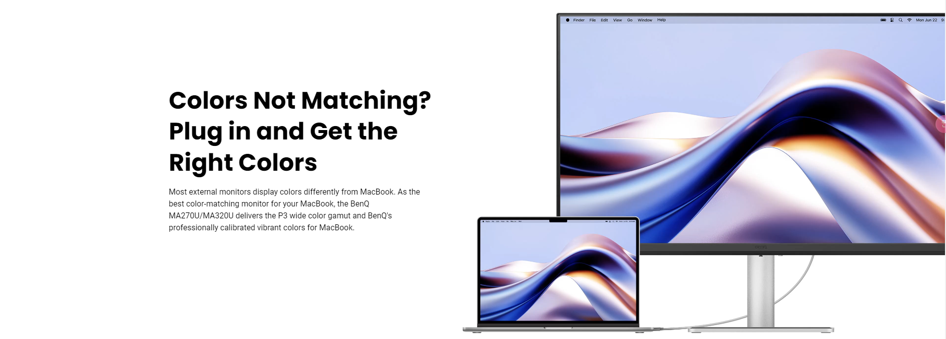 [New] BenQ MA320U I 32" 4K Monitor I Made for Mac I USB Type-C I Ergo ...