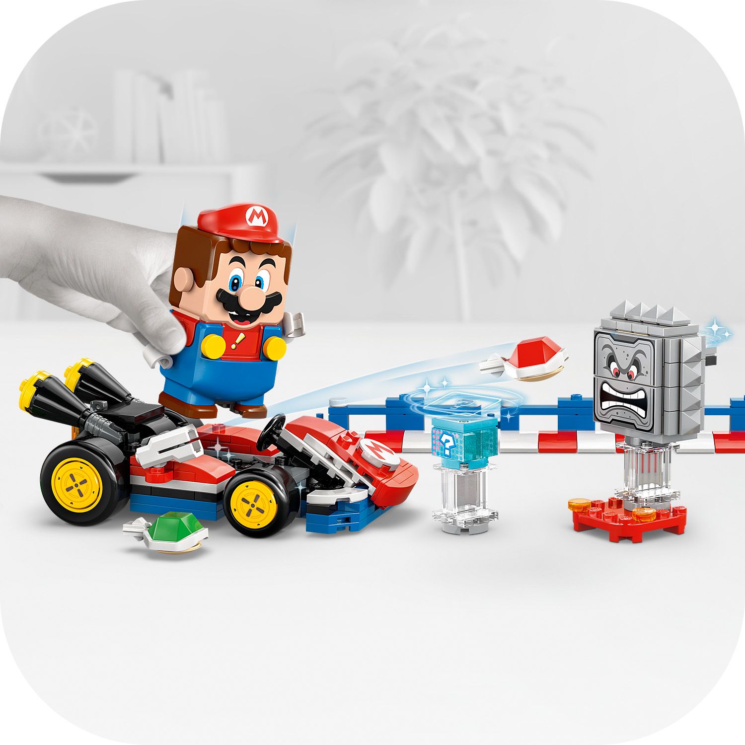 LEGO Super Mario 72043 Mario Kart – Interactive LEGO Mario & Standard ...