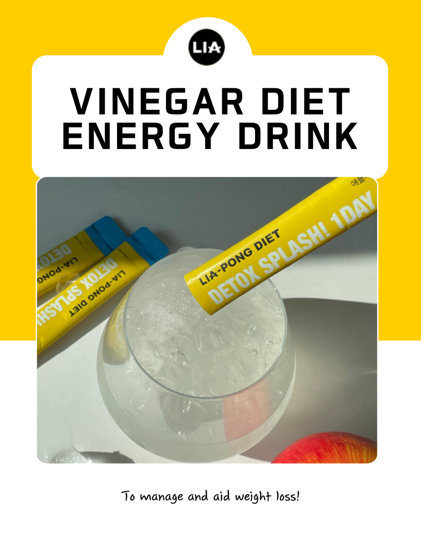 [LIAPONG] Apple Cider Vinegar Drink Mix Diet (Lemon & Citron, Lychee ...