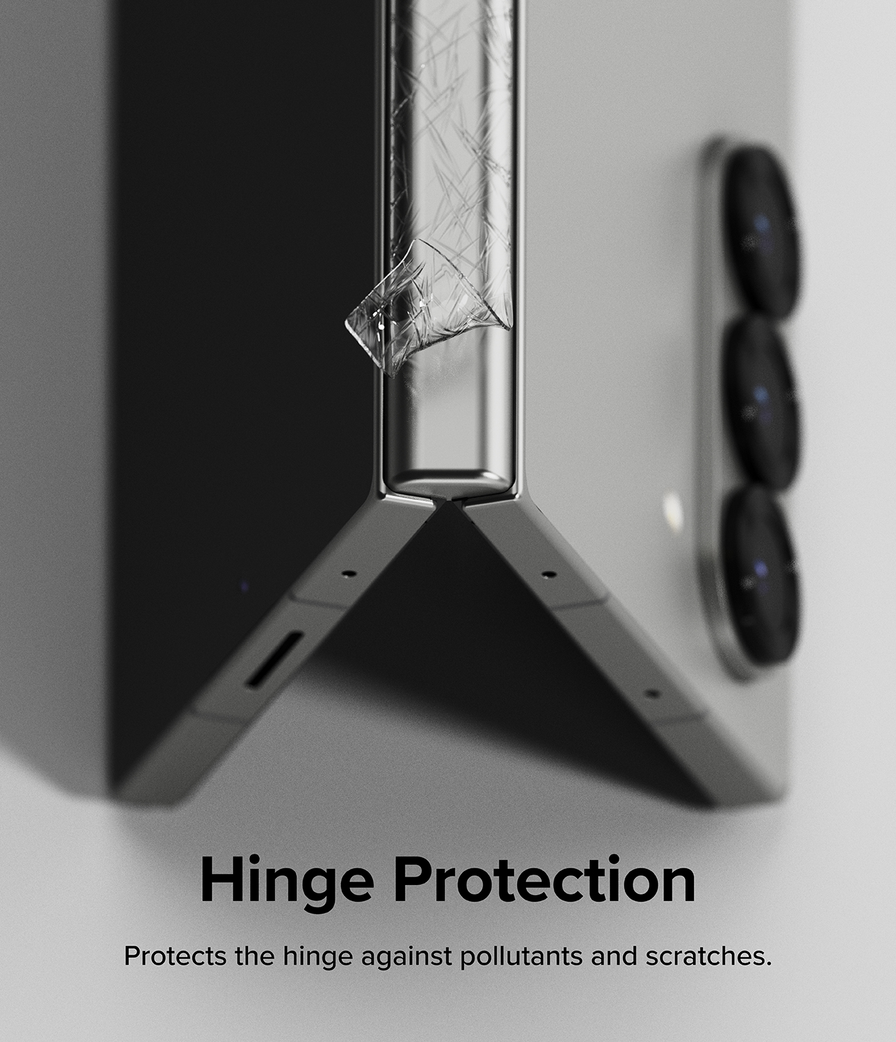 Ringke Hinge Dual Easy Film for Galaxy Z Fold 6 5 4 Clear Flexible ...