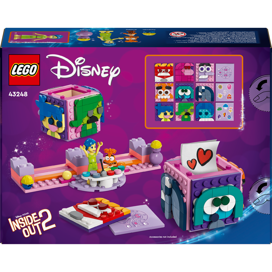 LEGO Disney Pixar Inside Out 2 Mood Cube 43248, 9yrs+, 394pieces ...