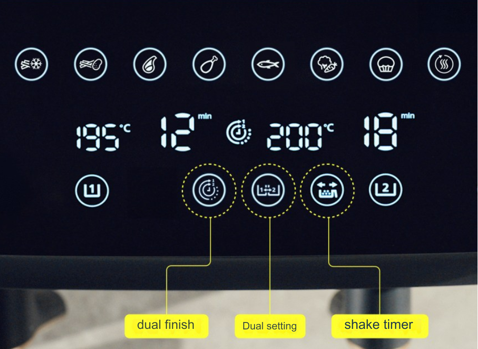 Philips 3000 Series Dual Basket Air Fryer NA351/00 | Shopee Malaysia