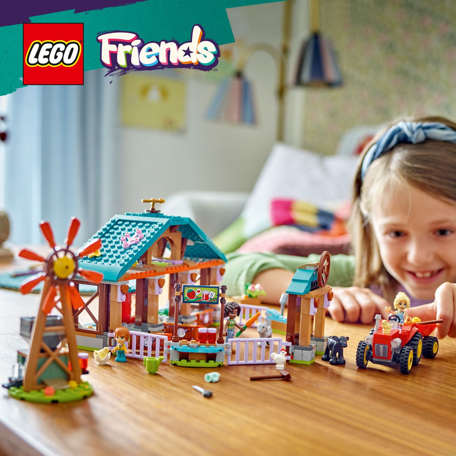 LEGO Friends 42617 Farm Animal Sanctuary Toy (489 Pieces) | Shopee Malaysia