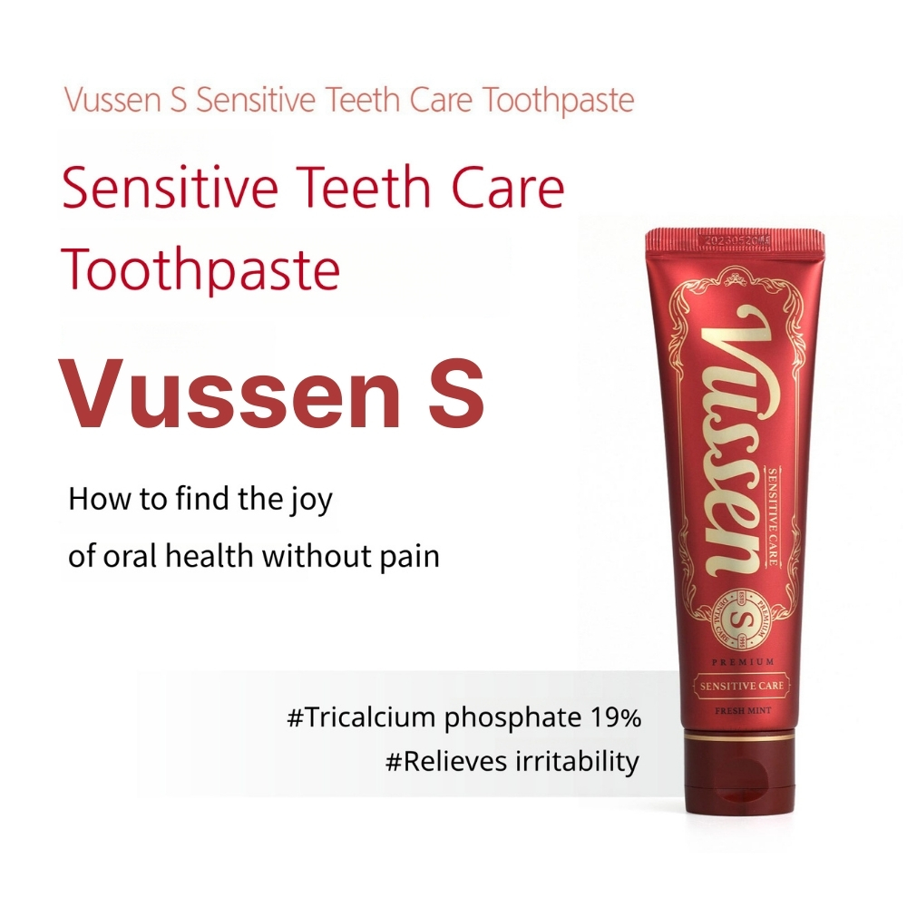 VUSSEN Whitening Toothpaste - Premium Dental Hygiene for Strong Teeth | 6 Types Available ...
