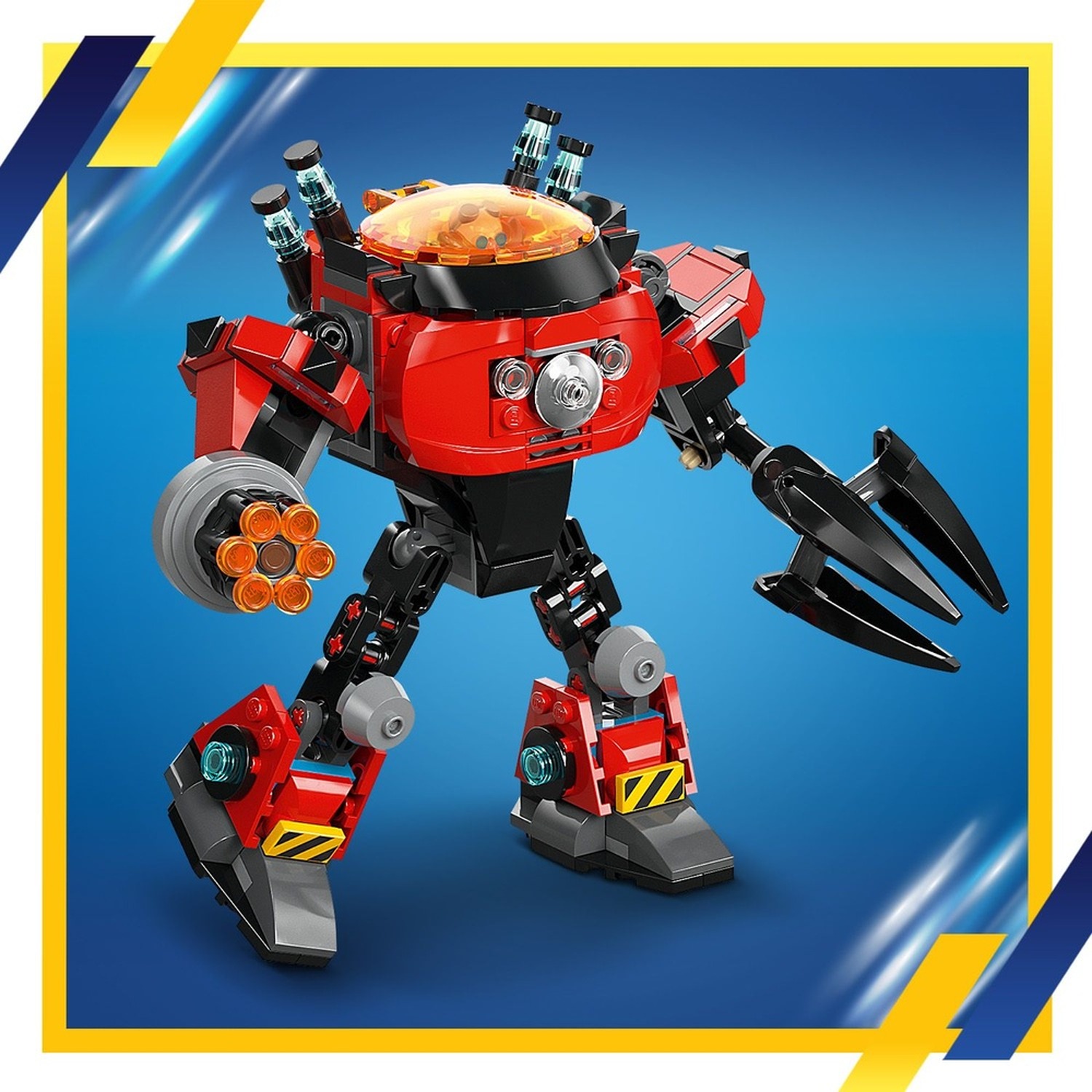 LEGO Sonic the Hedgehog 77005 Knuckles vs. Dr. Eggman Egg Crusher Mech ...