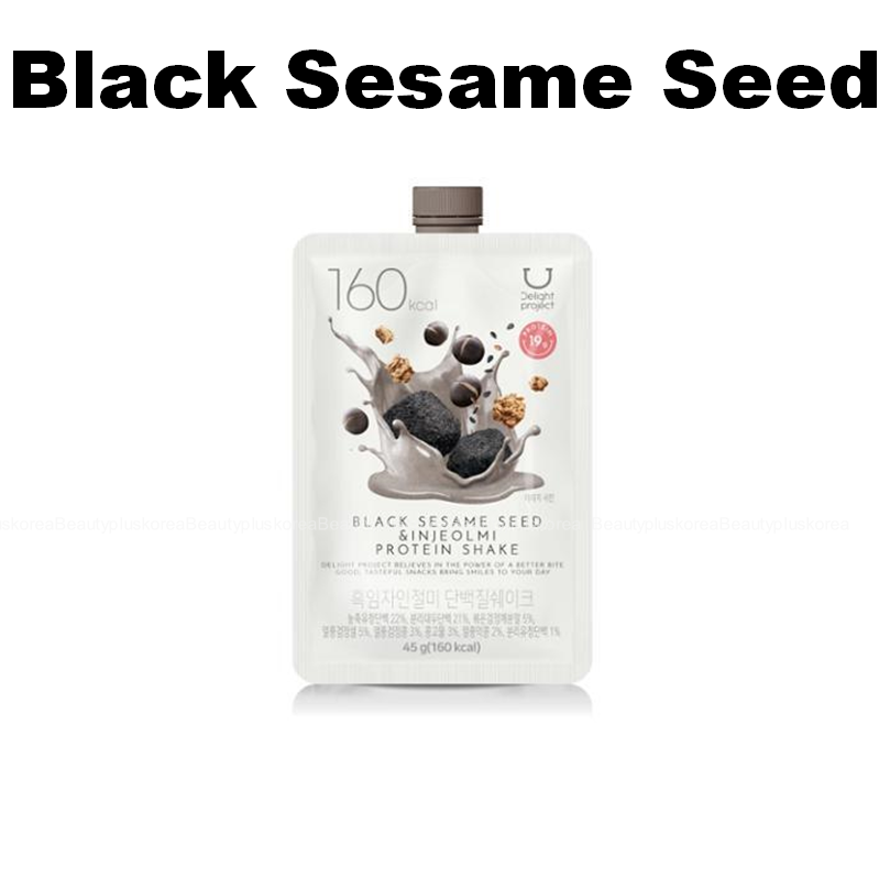 [Delight Project] Protein Shake 45g (Nutty Chocolate / Sweet Potato / Corn&Castella / Black ...