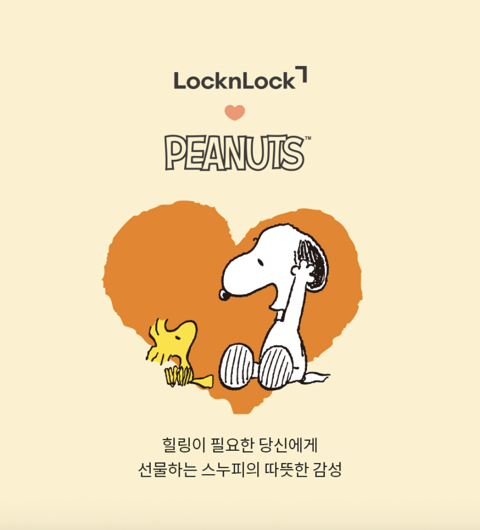 [LOCKNLOCK x PEANUTS] Snoopy Slim Fit One-Touch Tumbler, 400ml | Shopee ...