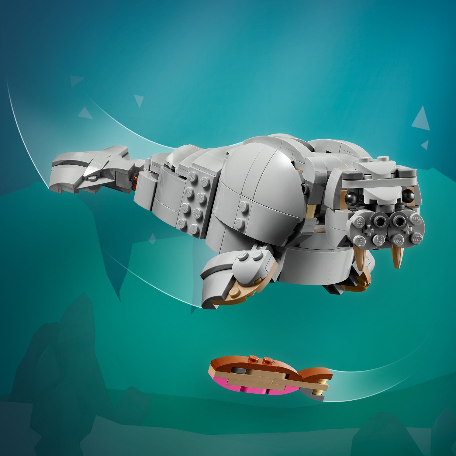 LEGO Creator 3in1 31171 Wild Animals: Majestic Rhino with Birds (780 ...