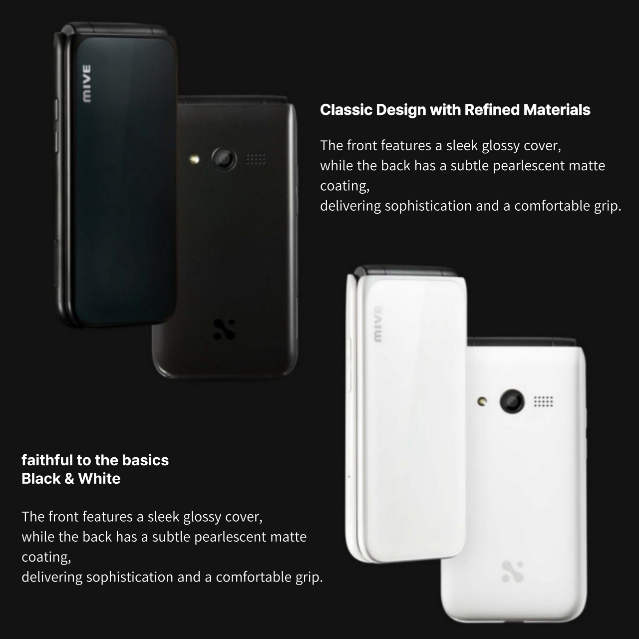 MIVE Style Folder 32GB AT-M120 Smartphone Unused -New Box | Shopee Malaysia