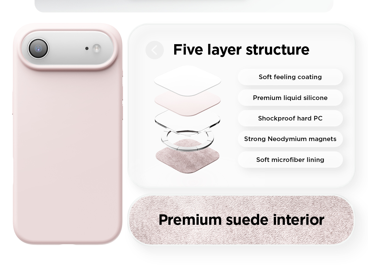 elago Magnetic Silicone Case Compatible with iPhone 17 Pro | Shopee Malaysia