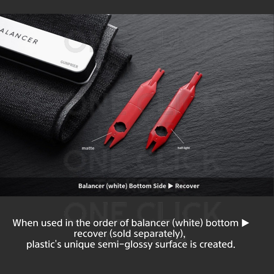 GUNPRIMER GP Balancer - White Gloss TOY Polisher - Gray Scratch Remover ...