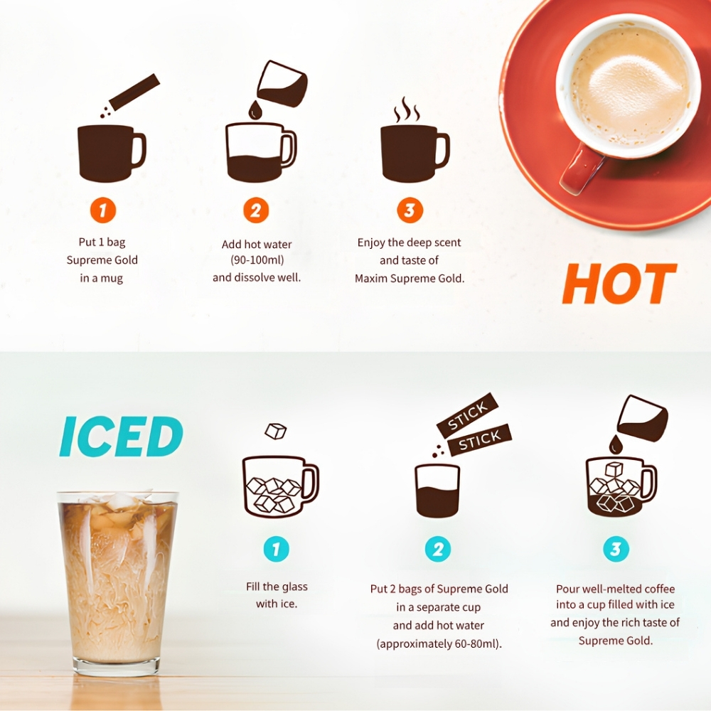 [Maxim] Supreme Gold / Coffee Mix / Park Seo Joon Coffee / PSJ ...