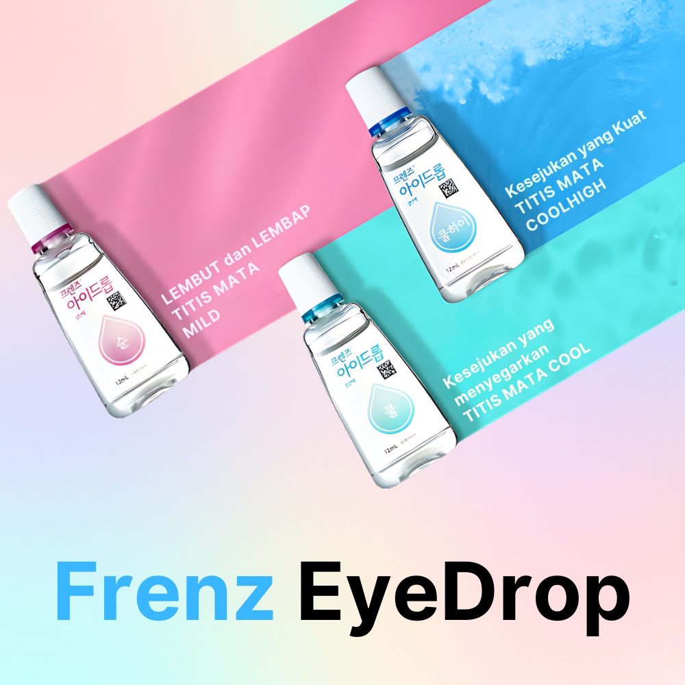 Frenz EyeDrop 14ml - Cool Mild Relief for Dry & Fatigue Eyes, Korea Eye ...