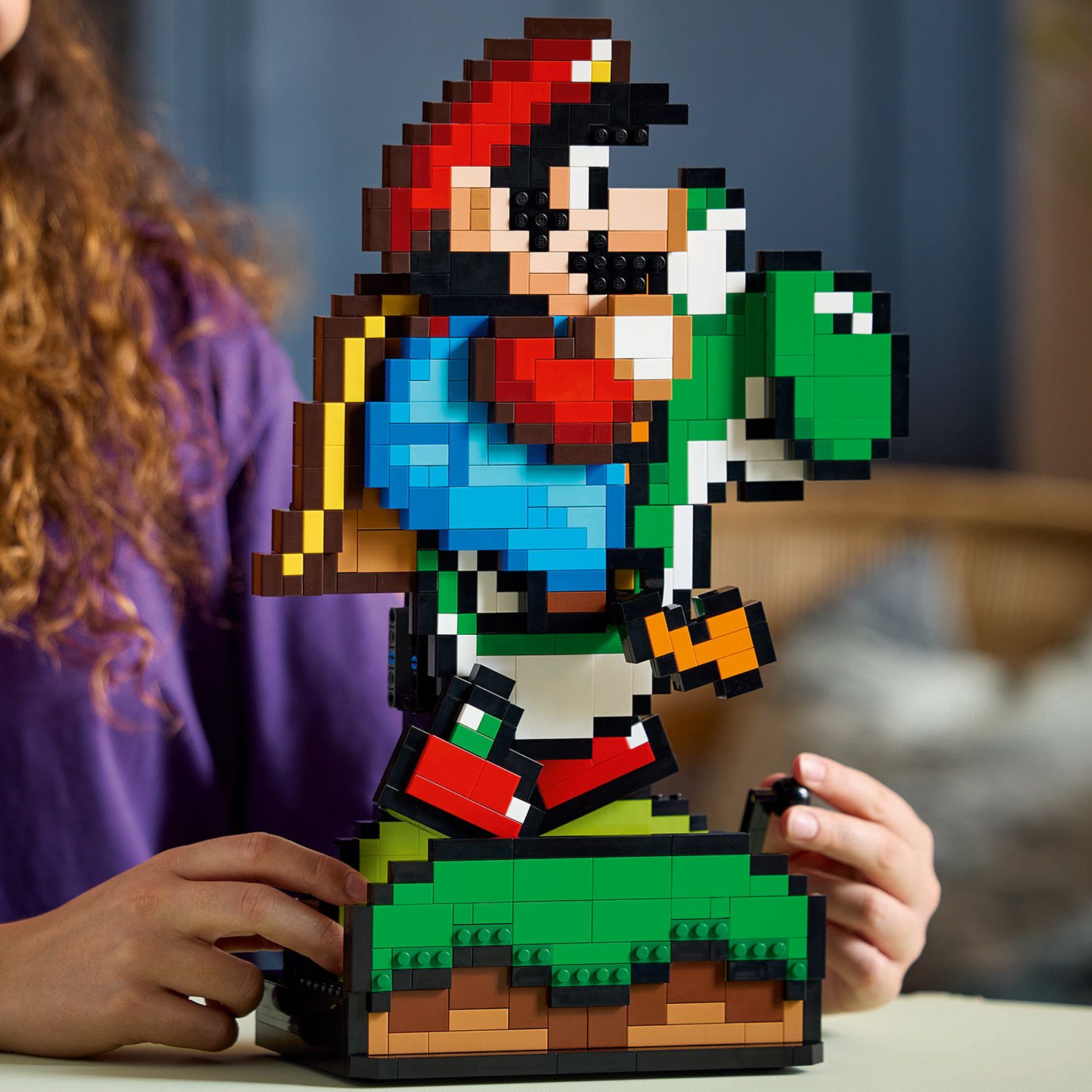 LEGO Super Mario 71438 Super Mario World: Mario & Yoshi (1215 Pieces ...