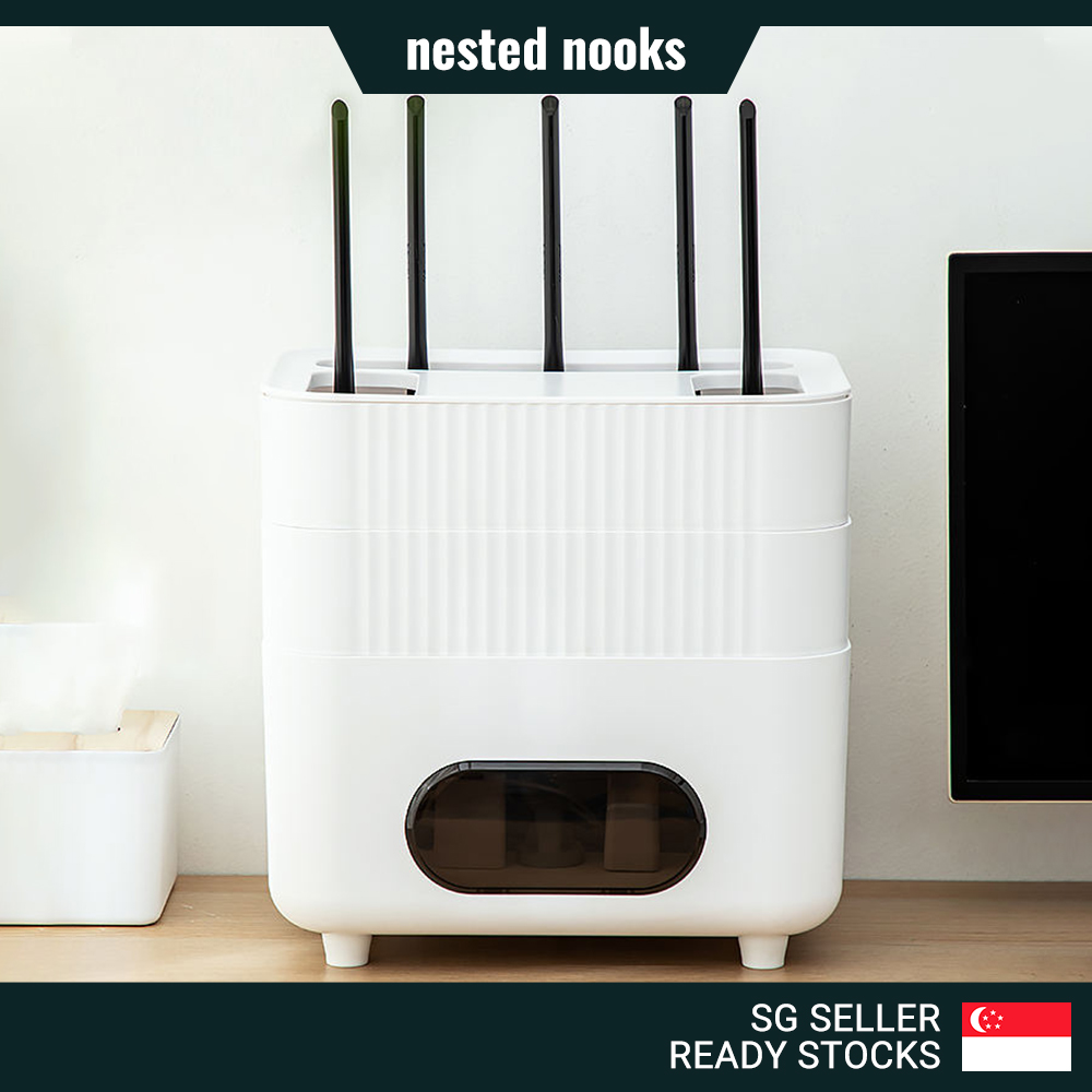Multi-Layer Wifi Router ONT Device Soho Switch Power Extension Cord ...