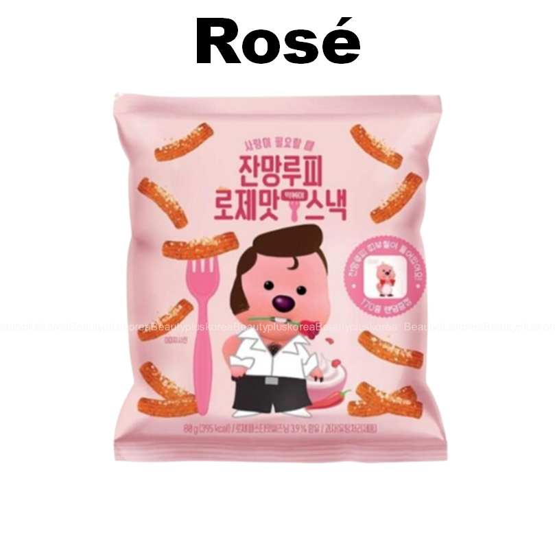 [Korean Snack] Zanmang Loopy Tteokbokki Snack 80g (Hot Pot / Cheese ...