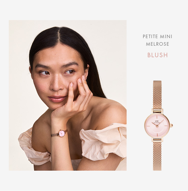 [2 years warranty] Daniel Wellington Petite Mini 19mm Melrose Rose Gold ...