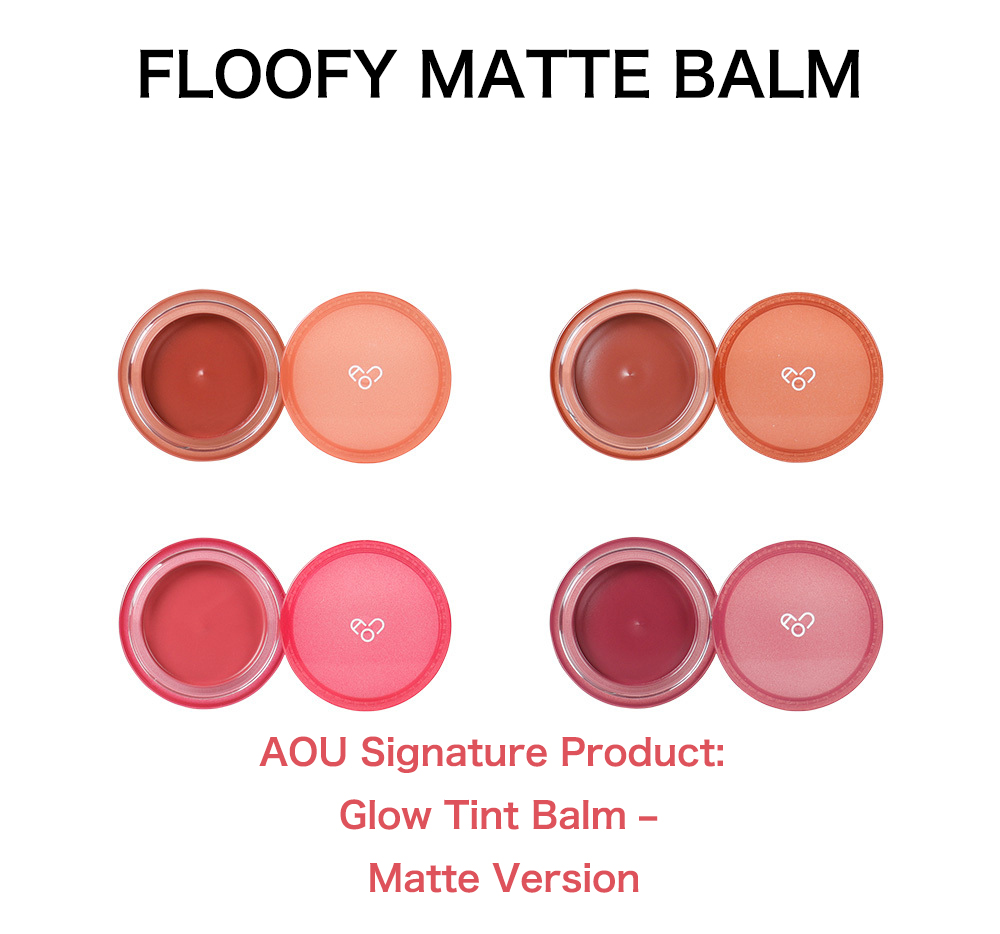 AOU 🇰🇷 Korea Cosmetics｜Floofy Matte Balm (10Colors) 4.5g | Shopee Malaysia
