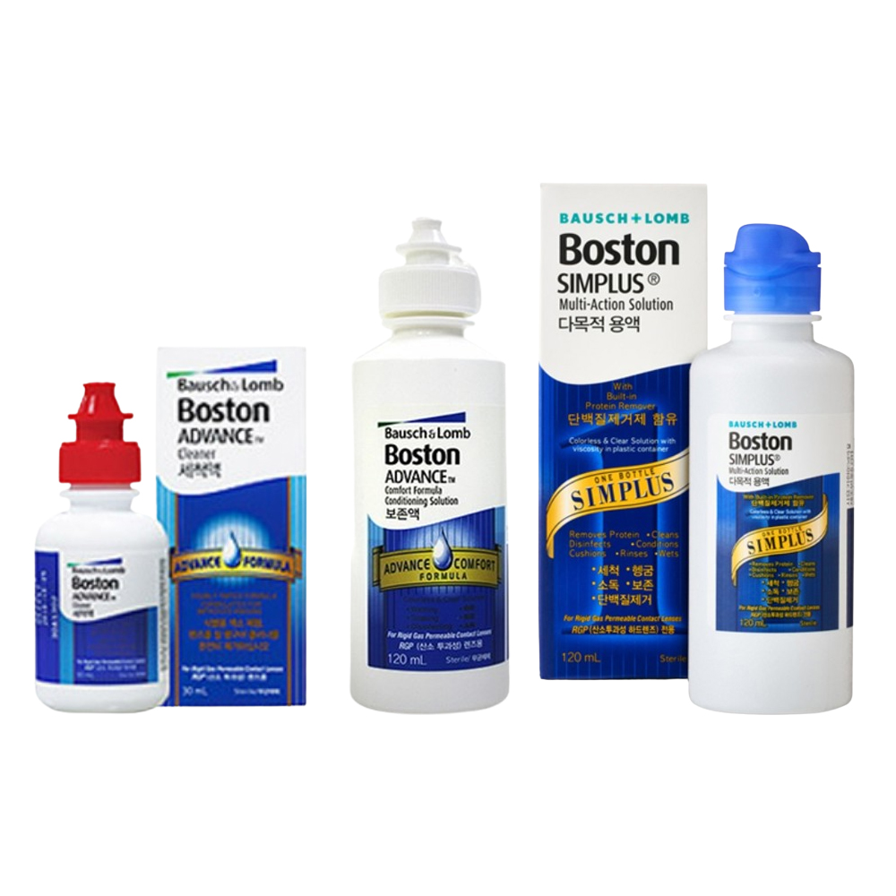 Bausch & Lomb Boston Lens Cleaning Solution Simplex 120ml / Advance ...