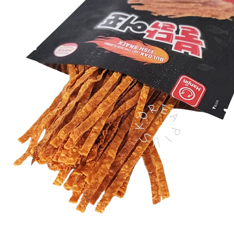 [KOREAN SNACK] Buldak Fish Snack 20g, Buldak Korean Traditional ...