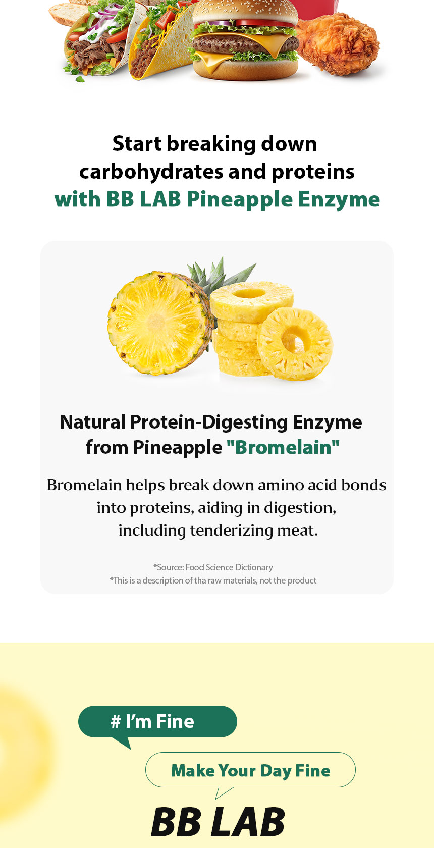[JMIE's PICK 6] BBLAB Pineapple Enzyme (3g x 30 sticks / BOX) | Shopee ...